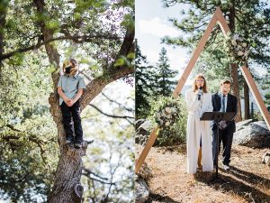 Idyllwild Spring Mountaintop Wedding - wildirishrosephotography